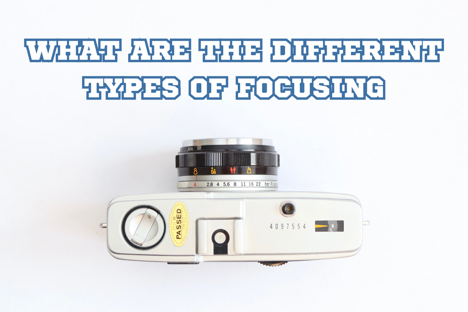 Film camera focusing explained – JFR Film
